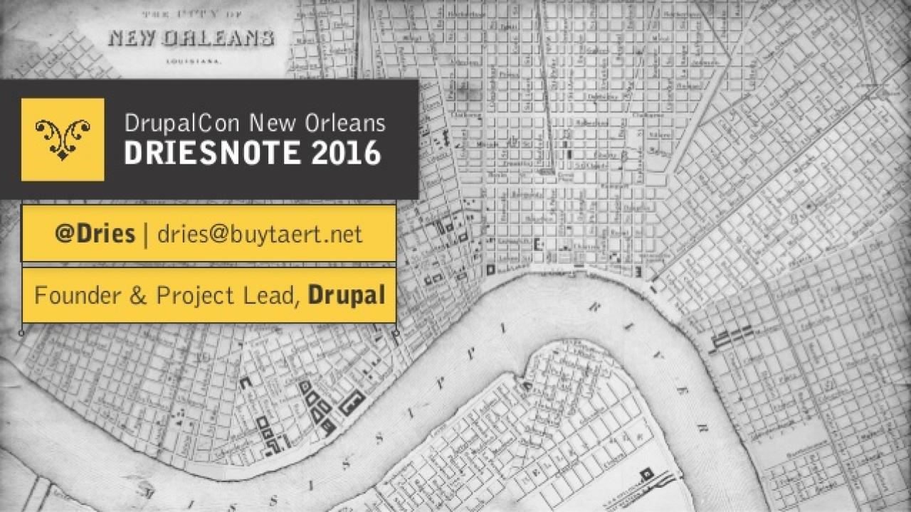 Into the future: Dries Buytaert’s vision of Drupal | SiteFarm